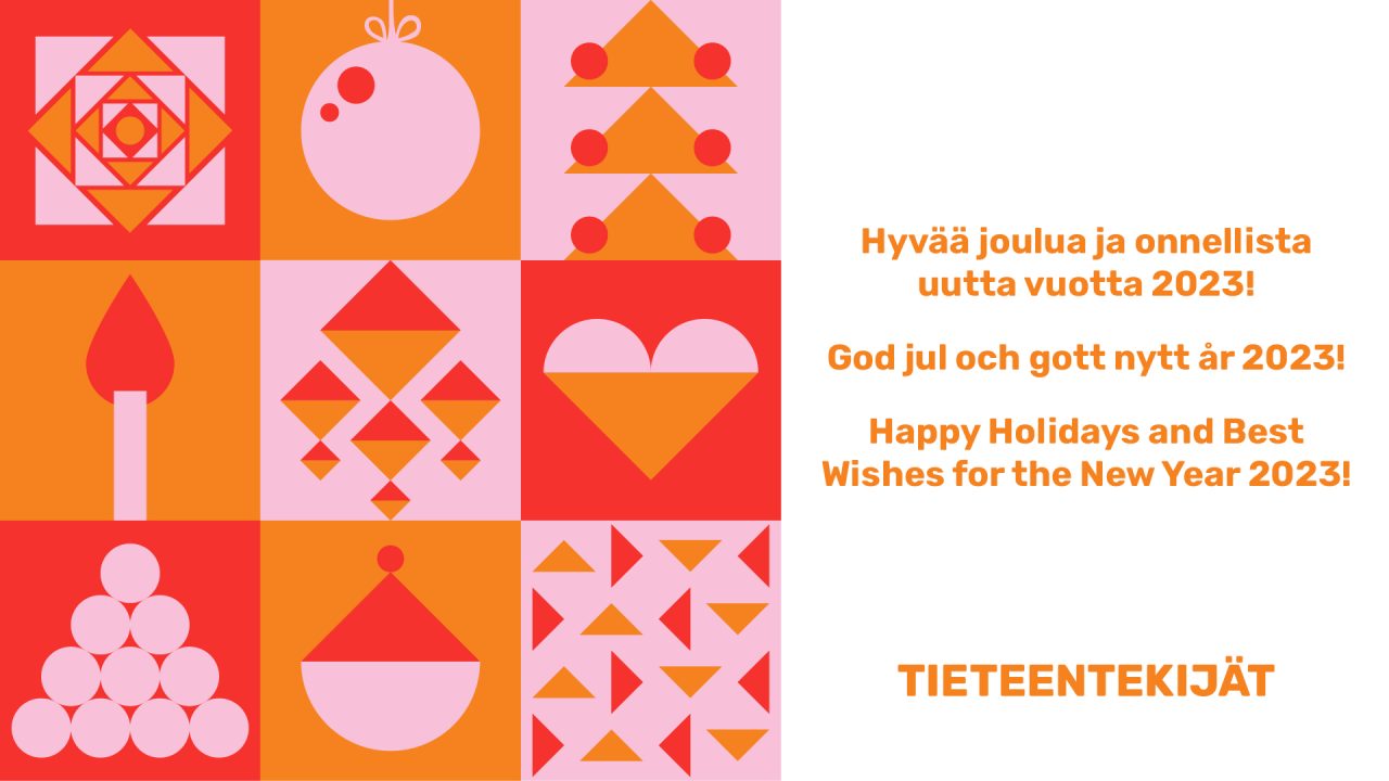 Fridfull jul och gott nytt år 2023! – Tieteentekijät
